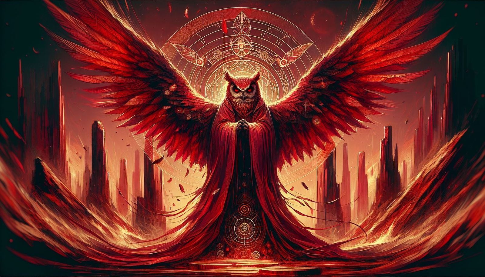 The cult of the owl - AI Generated Artwork - NightCafe Creator