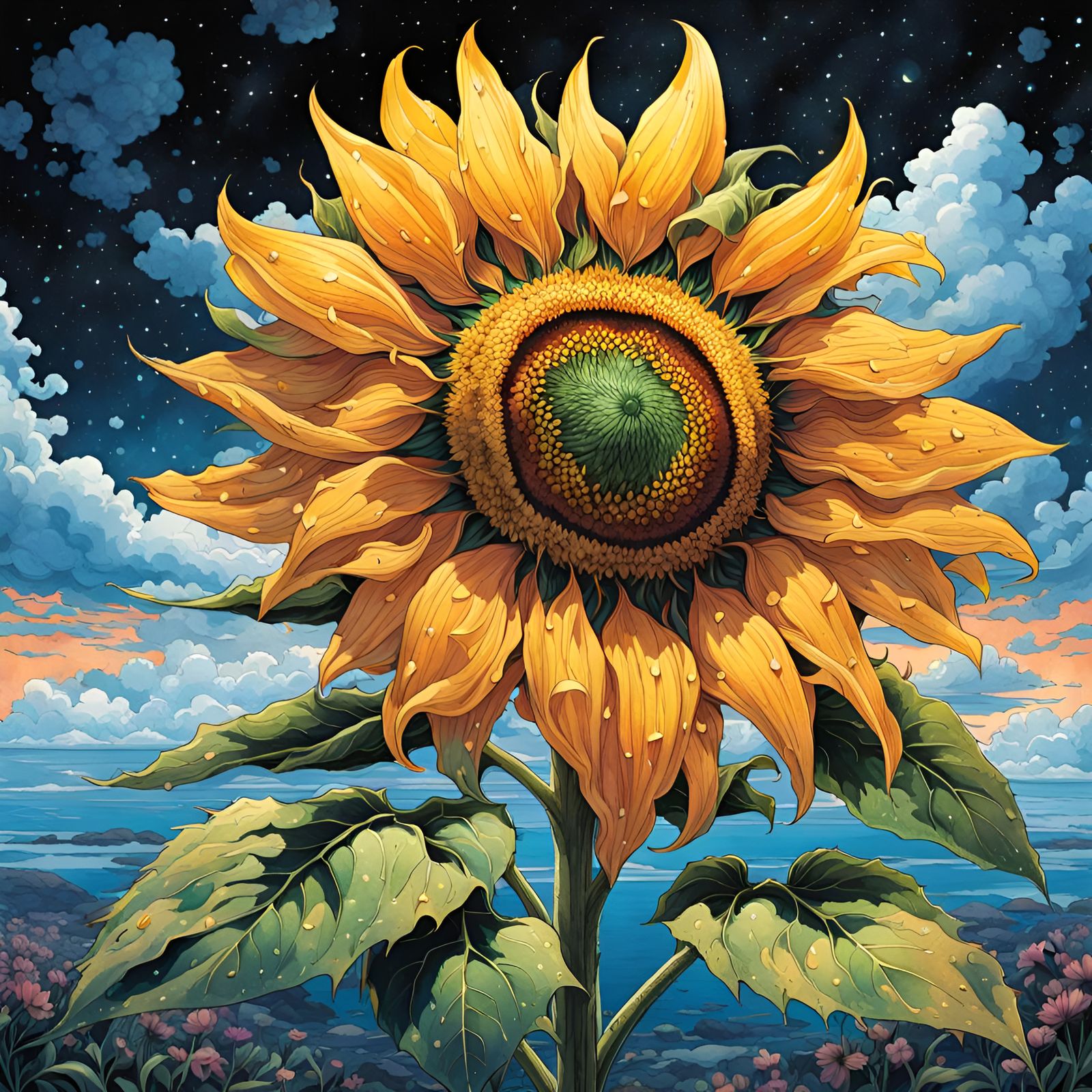 beautiful drip - AI Generated Artwork - NightCafe Creator