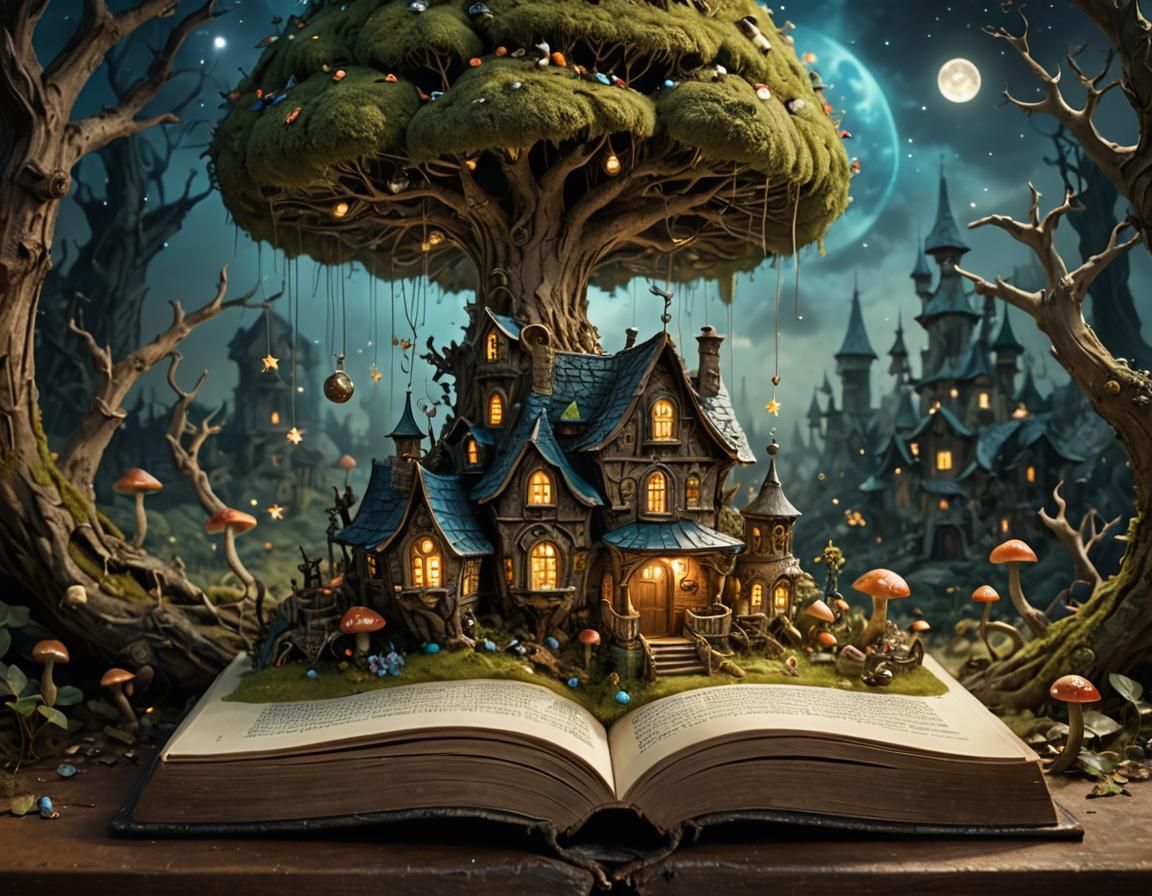 Storybook World - AI Generated Artwork - NightCafe Creator