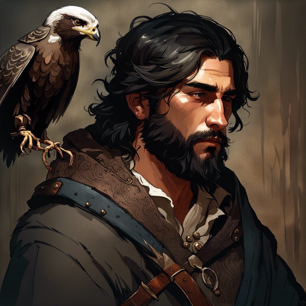 Falconer - AI Generated Artwork - NightCafe Creator