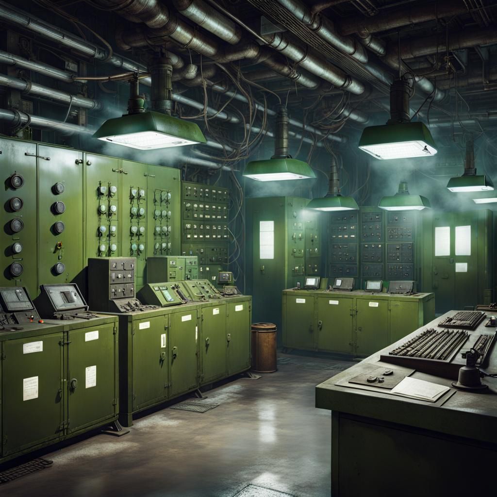 Sci-Fi storage room - AI Generated Artwork - NightCafe Creator