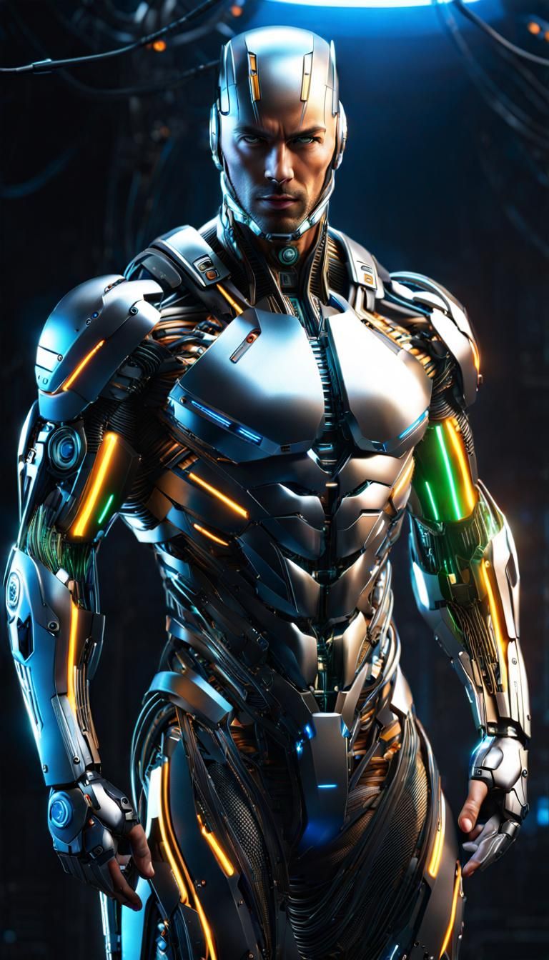 Mandroid - AI Generated Artwork - NightCafe Creator