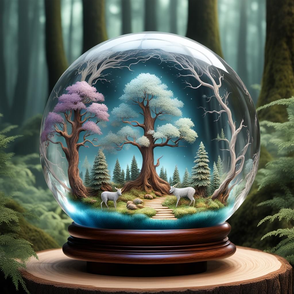 Magic Forest - AI Generated Artwork - NightCafe Creator