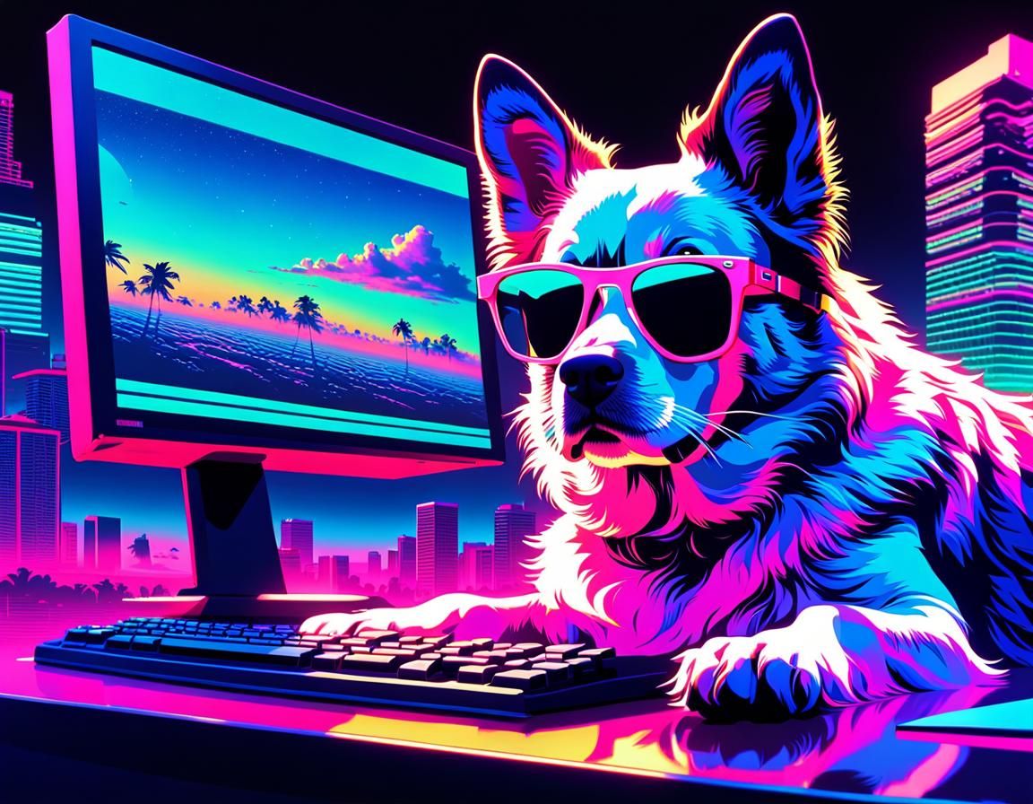 Miami Rave - AI Generated Artwork - NightCafe Creator