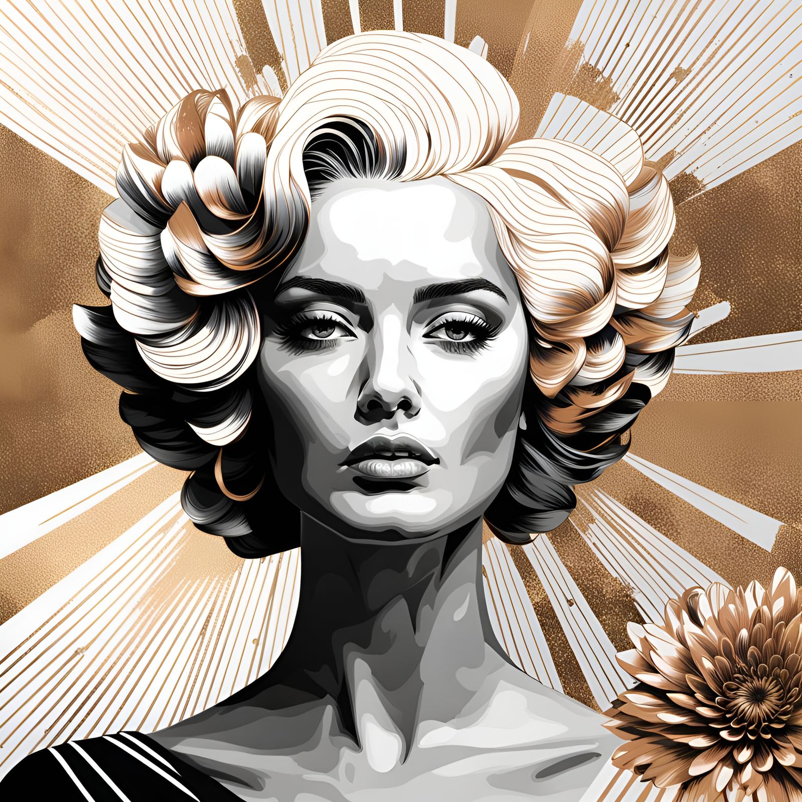 Solar Bloom - AI Generated Artwork - NightCafe Creator