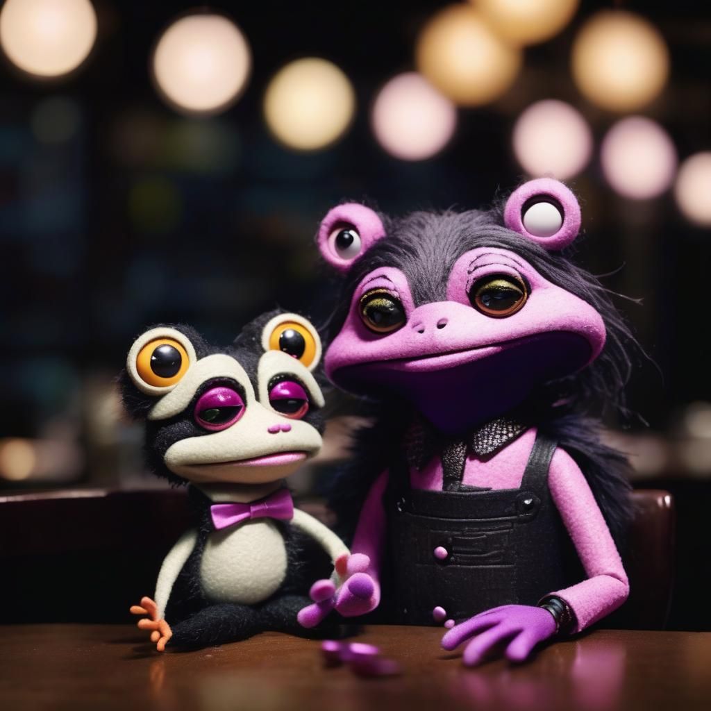 Puppets - AI Generated Artwork - NightCafe Creator