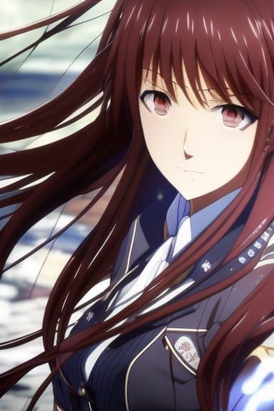 Kurisu Makise - AI Generated Artwork - NightCafe Creator
