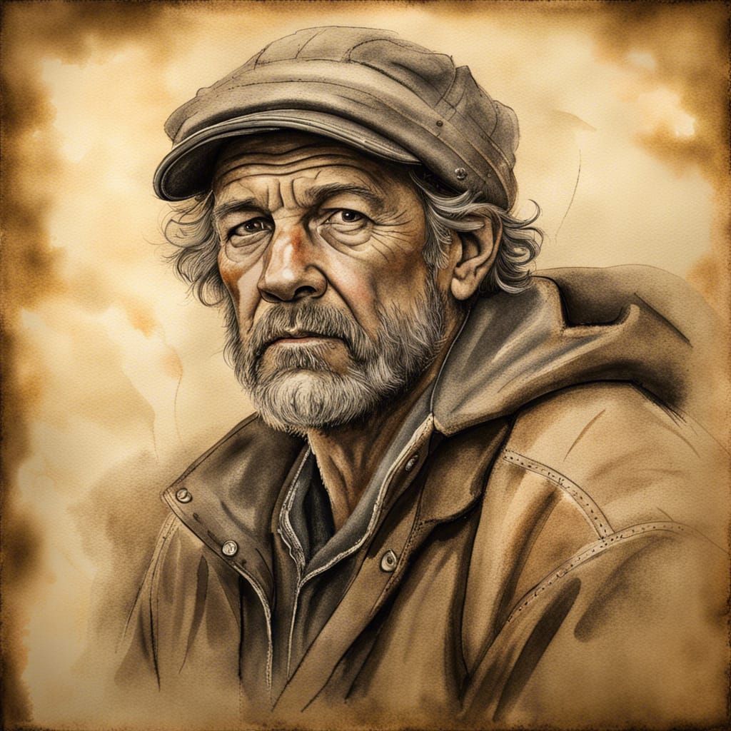 Rugged Man - AI Generated Artwork - NightCafe Creator