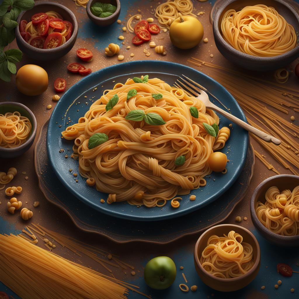 pasta - AI Generated Artwork - NightCafe Creator