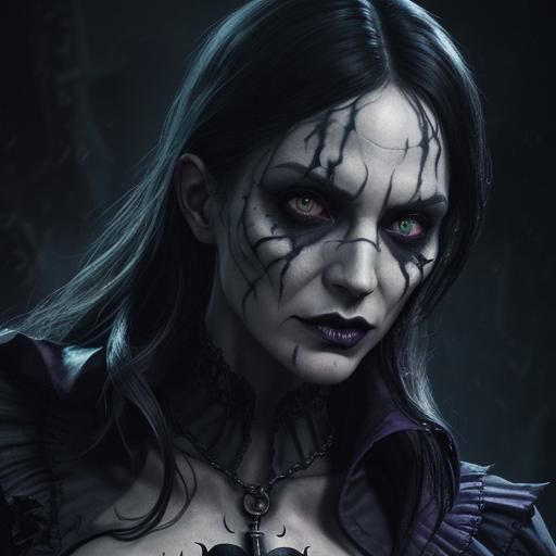 Gothic teacher - AI Generated Artwork - NightCafe Creator