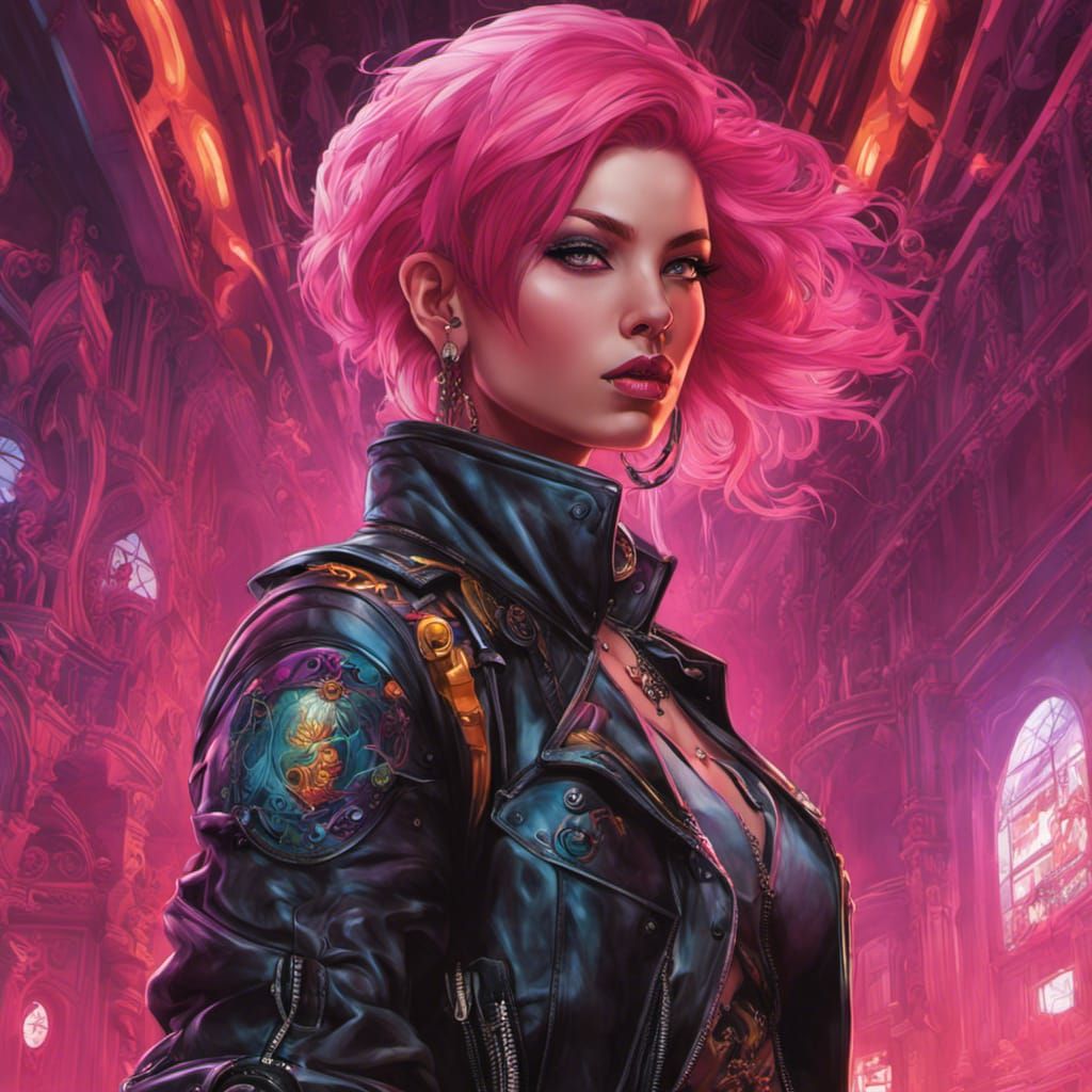 Pretty in Pink - AI Generated Artwork - NightCafe Creator