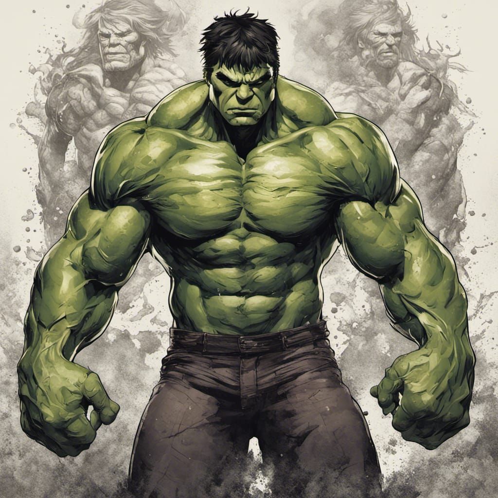 The Incredible Hulk - AI Generated Artwork - NightCafe Creator
