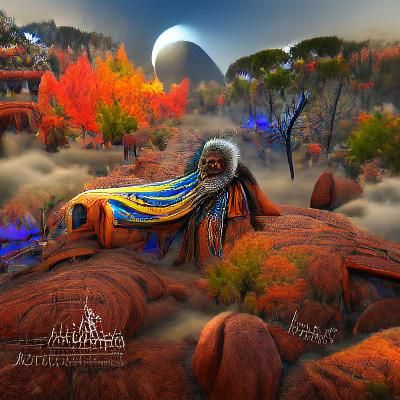 Dreamtime - AI Generated Artwork - NightCafe Creator