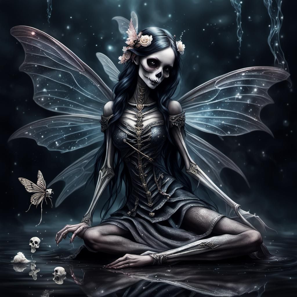 Death Fairy - AI Generated Artwork - NightCafe Creator