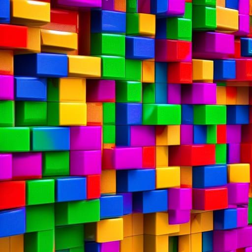 building blocks - AI Generated Artwork - NightCafe Creator