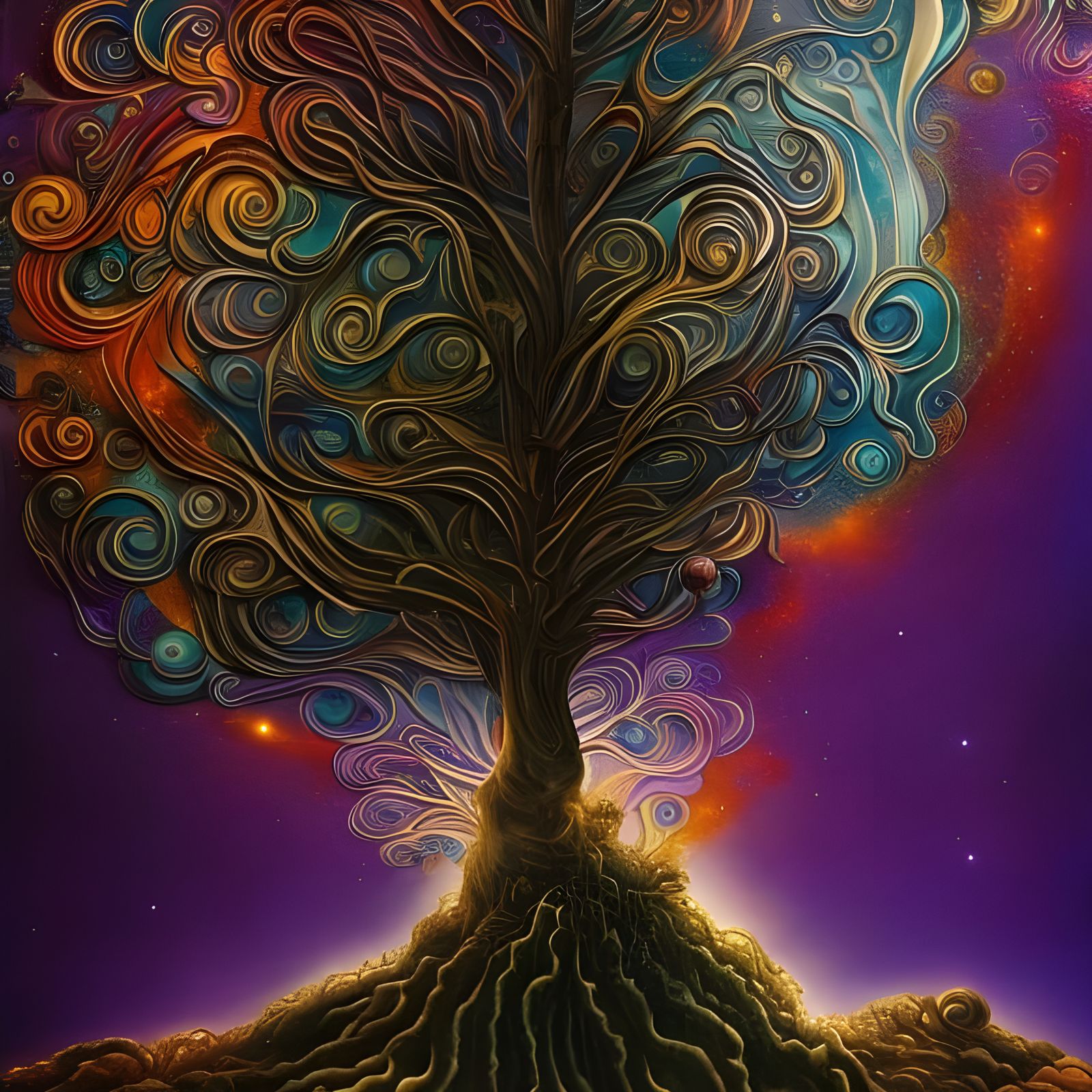 Yep, another tree… - AI Generated Artwork - NightCafe Creator
