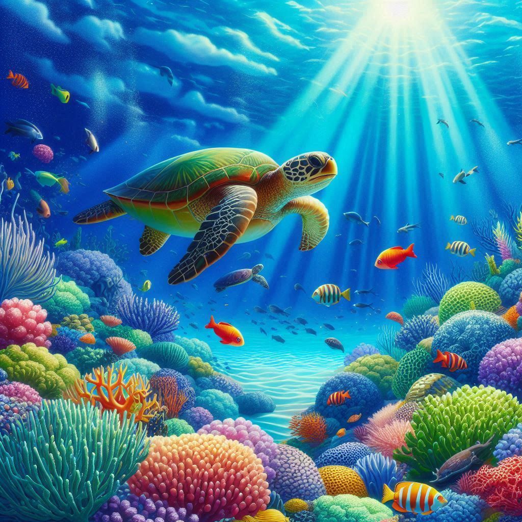 Subaqueous Ballet: The Reef’s Rhapsody - AI Generated Artwork ...