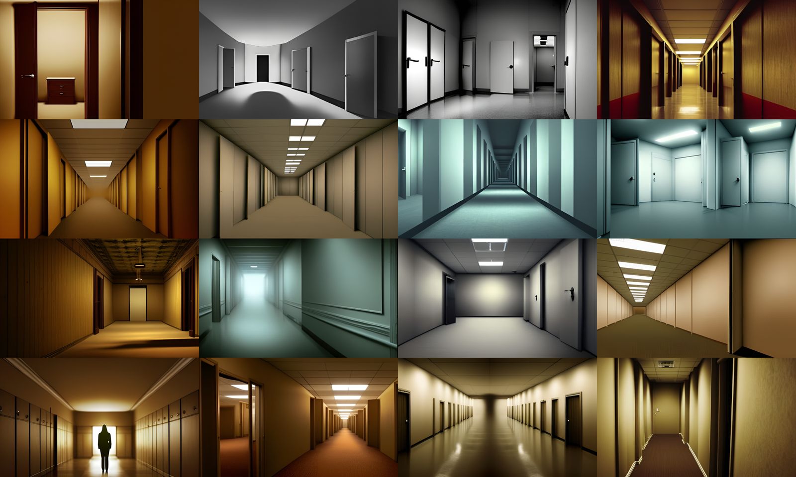 Endless Liminal Liminality - AI Generated Artwork - NightCafe Creator