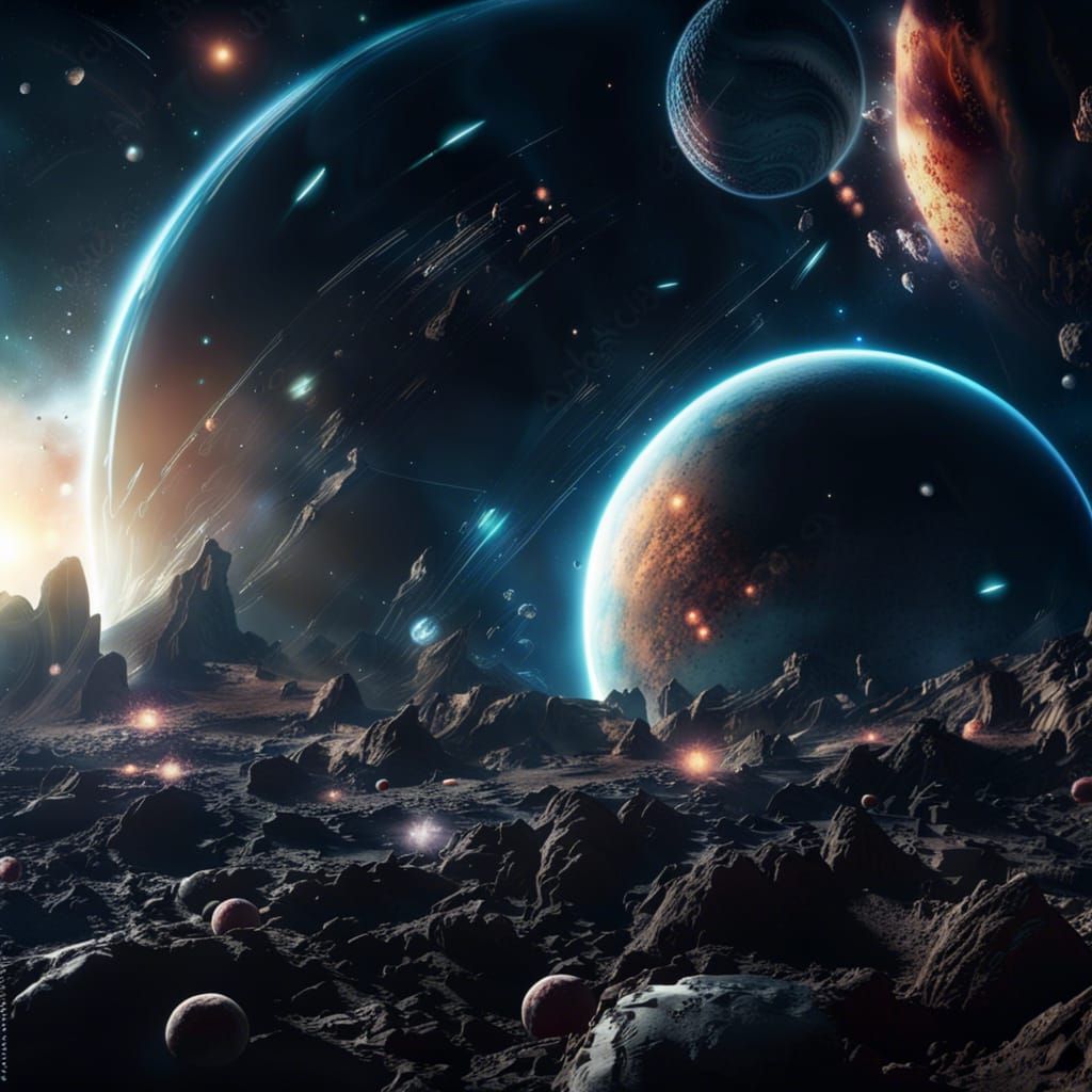 Space - AI Generated Artwork - NightCafe Creator