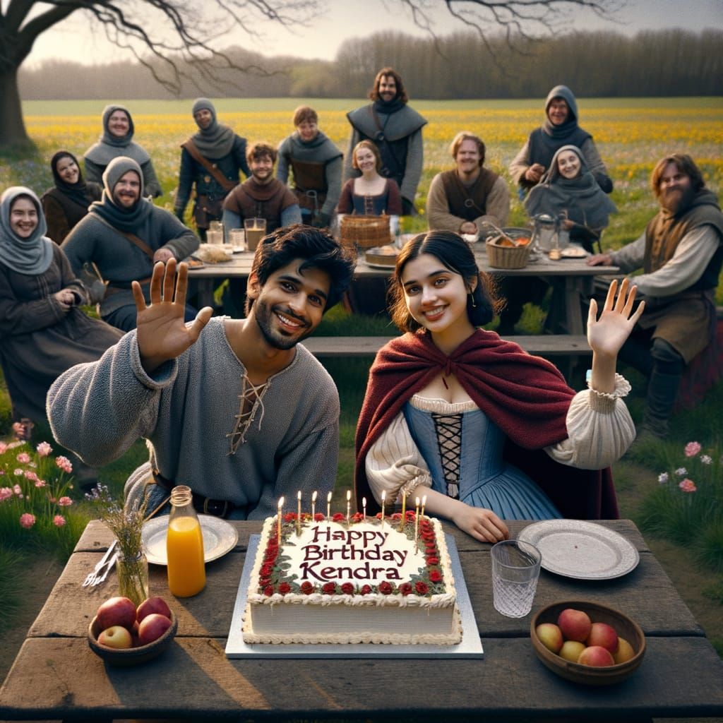 Peasant Party - Medieval Peasants Celebrate a Birthday in a ...