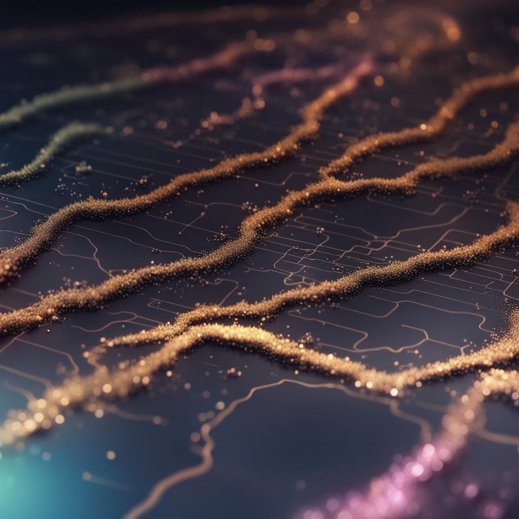 glitter map - AI Generated Artwork - NightCafe Creator