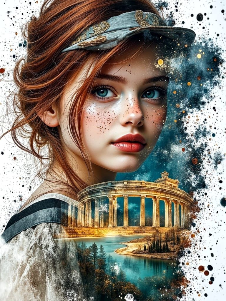 Roma - Irish Beauty in a Dreamlike Landscape