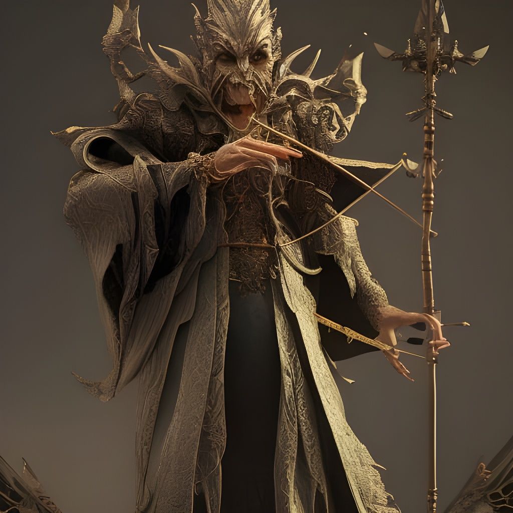 Demon Wizard - AI Generated Artwork - NightCafe Creator