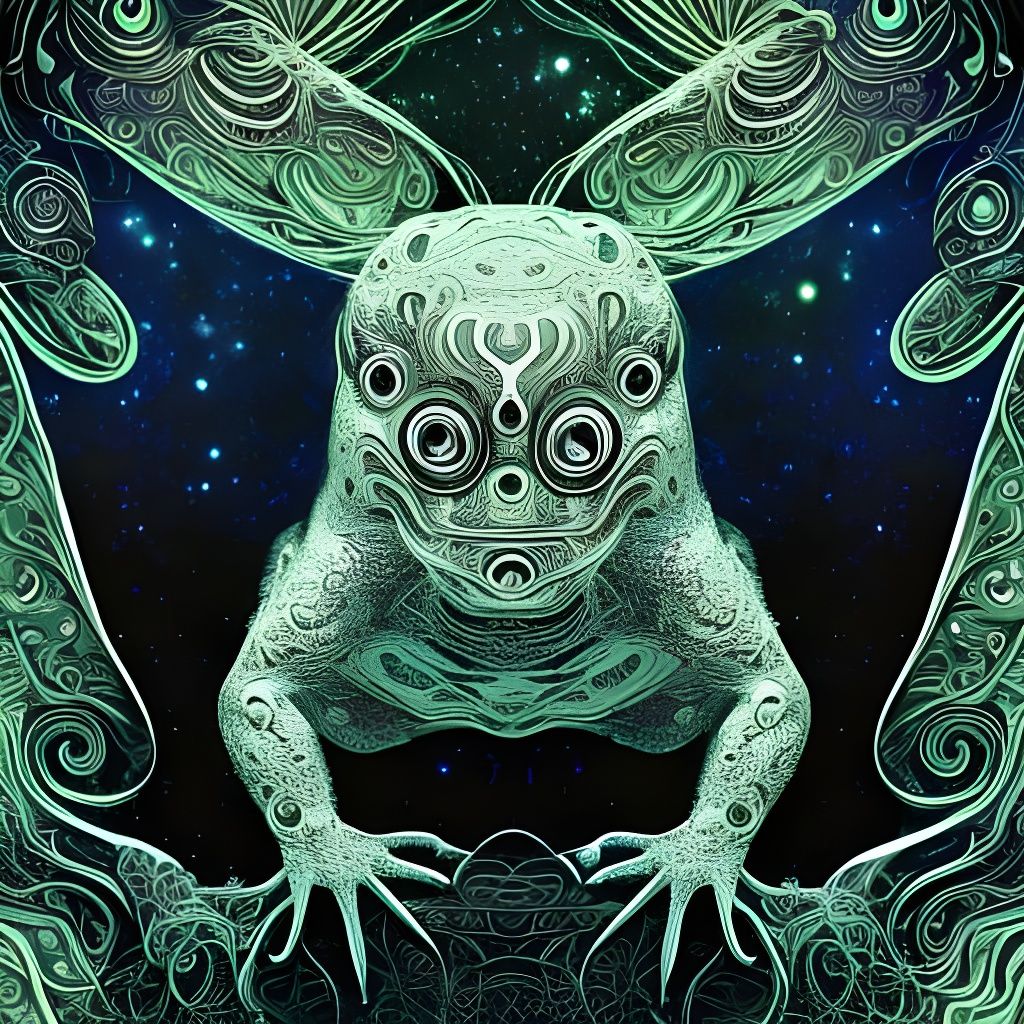 The Frog - AI Generated Artwork - NightCafe Creator