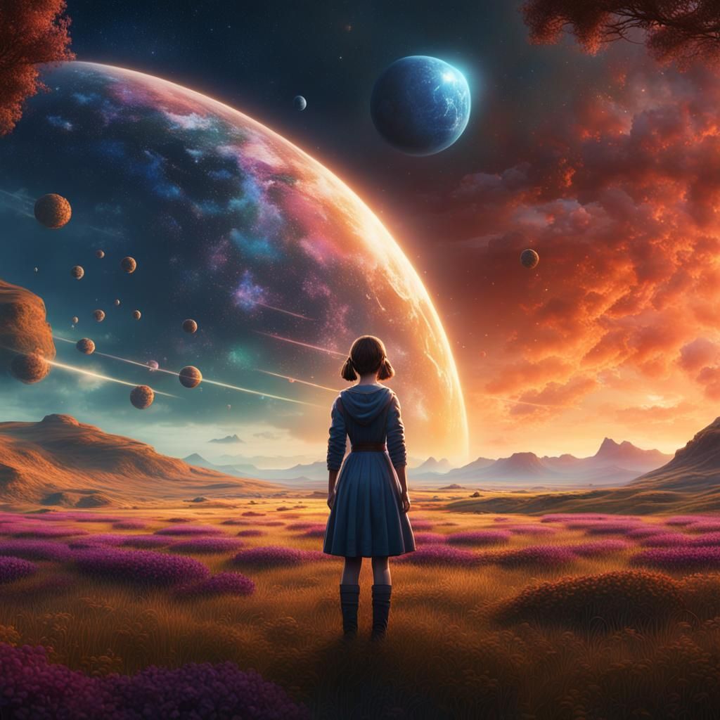 Look out into . . Space?