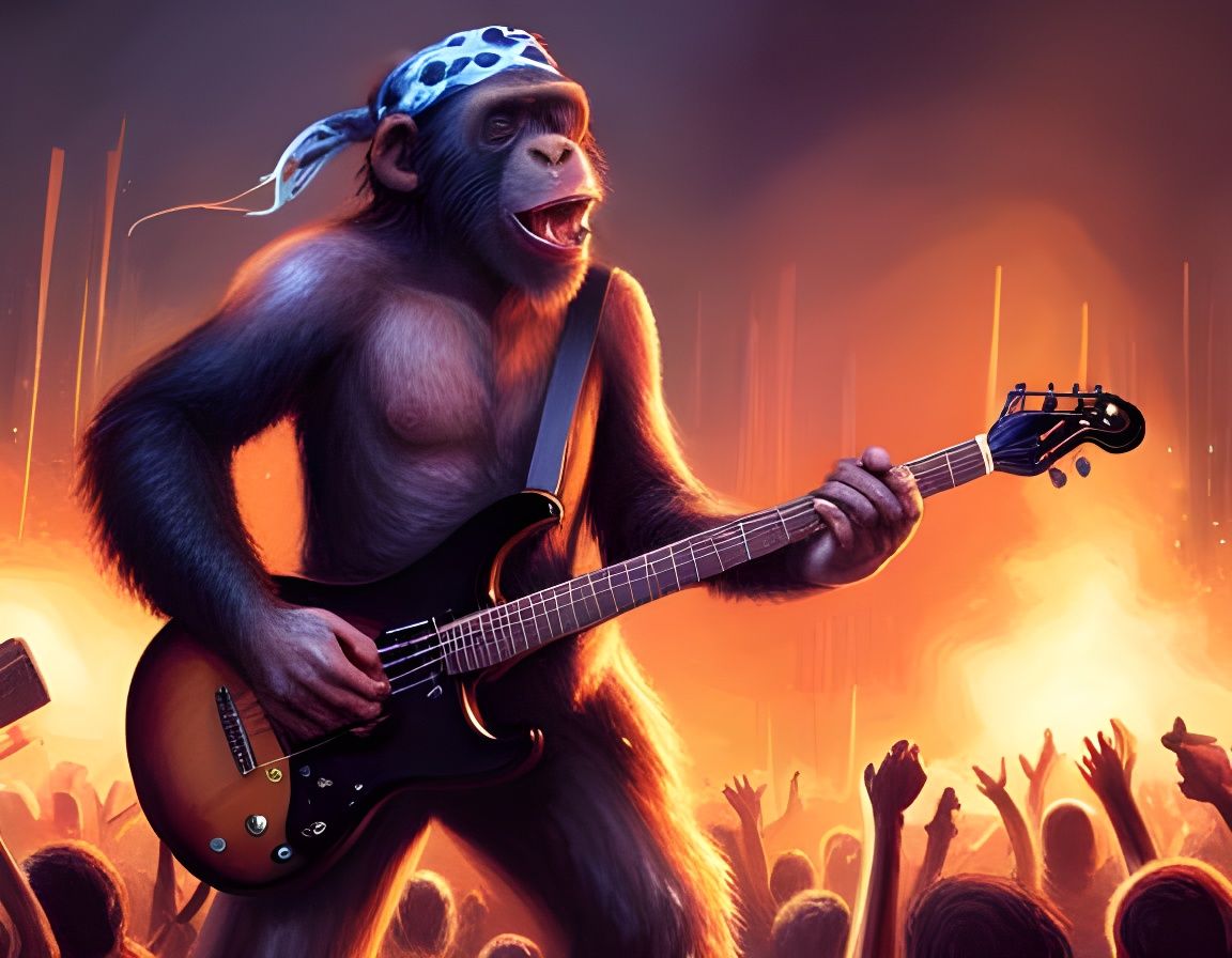 Rock concert - AI Generated Artwork - NightCafe Creator