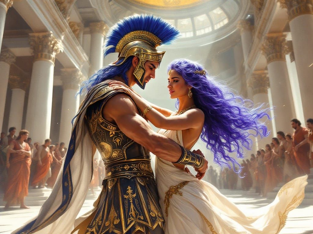 The Hoplite and the Oracle dancing - The Hoplite and the Ora...