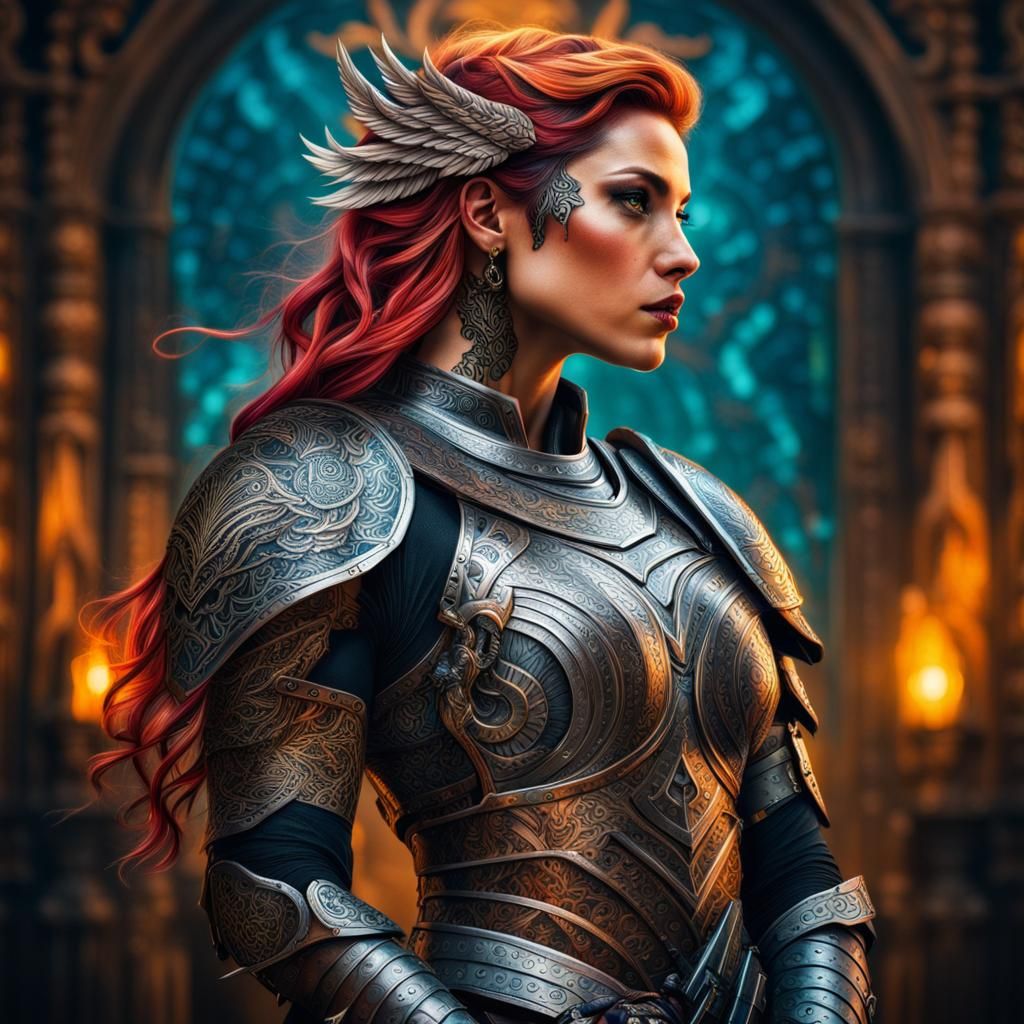 Valkyrie Design 2 - AI Generated Artwork - NightCafe Creator