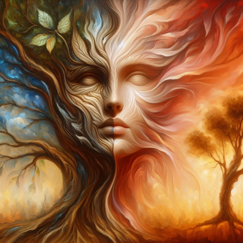 Anthropomorphic tree - AI Generated Artwork - NightCafe Creator