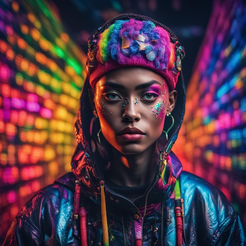 90s raver - AI Generated Artwork - NightCafe Creator