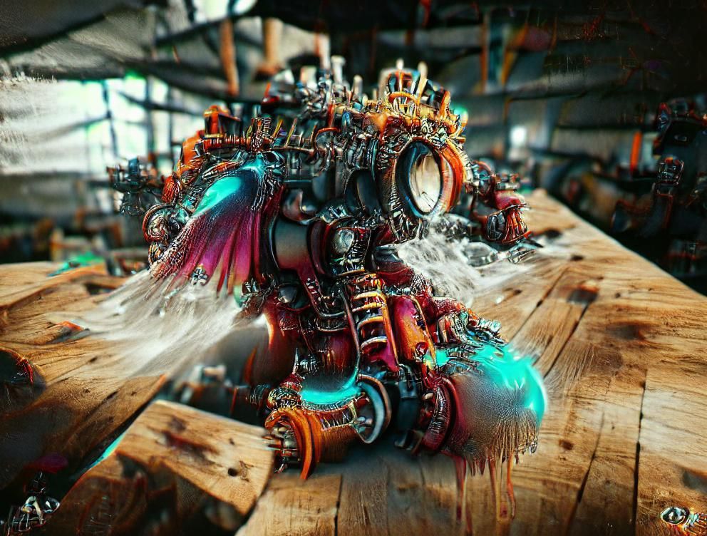 Ark Mechanicus - AI Generated Artwork - NightCafe Creator