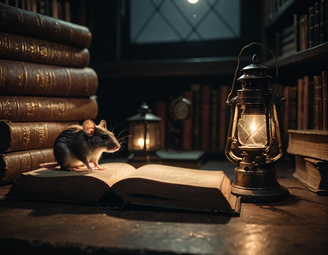 Late Night Reading - AI Generated Artwork - NightCafe Creator