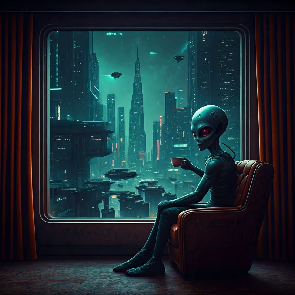 Alien portrait - Alien portrait