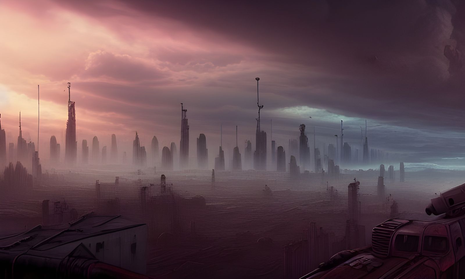 Dystopia - AI Generated Artwork - NightCafe Creator