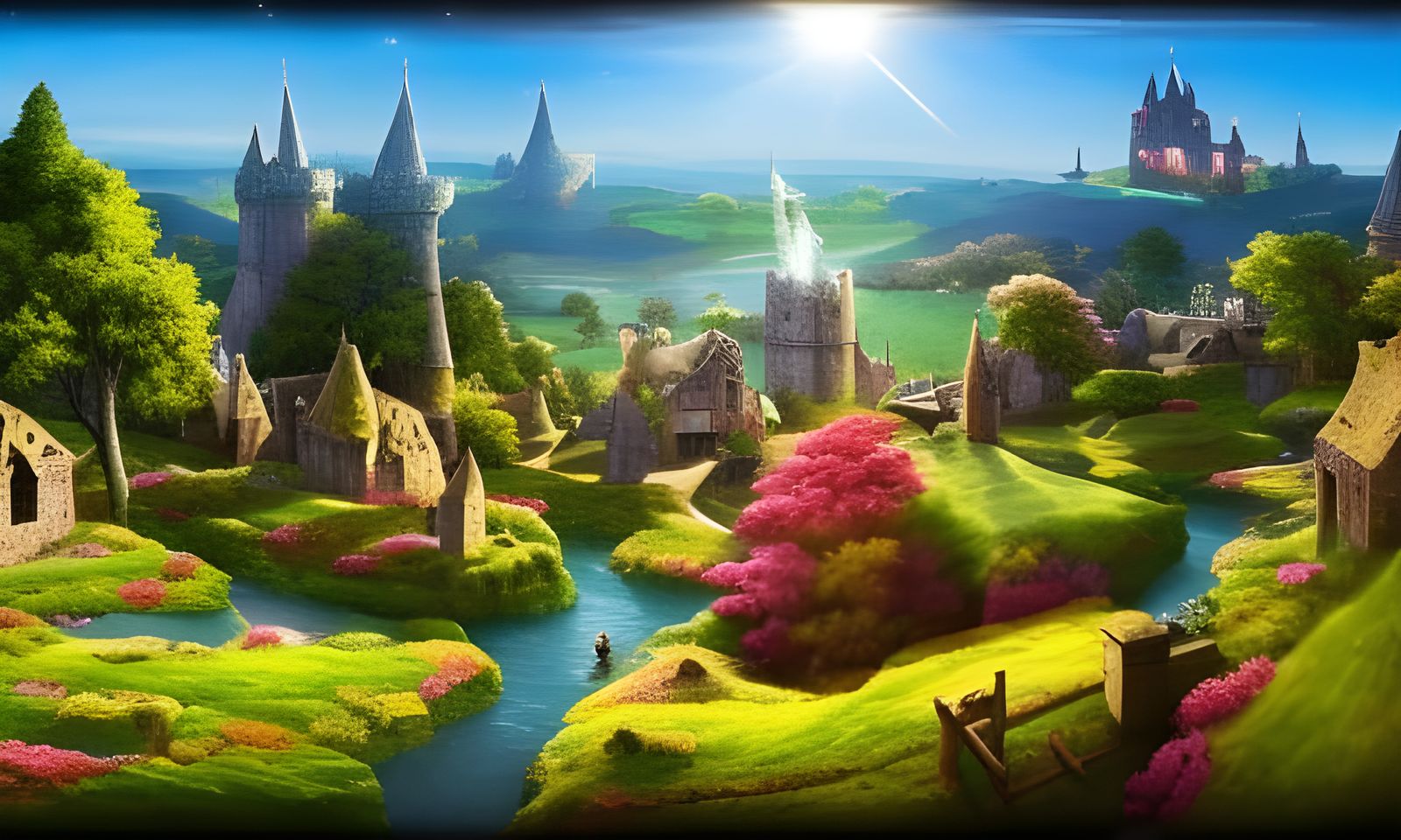 Good Night #56: England Romanticised #12 - AI Generated Artwork ...