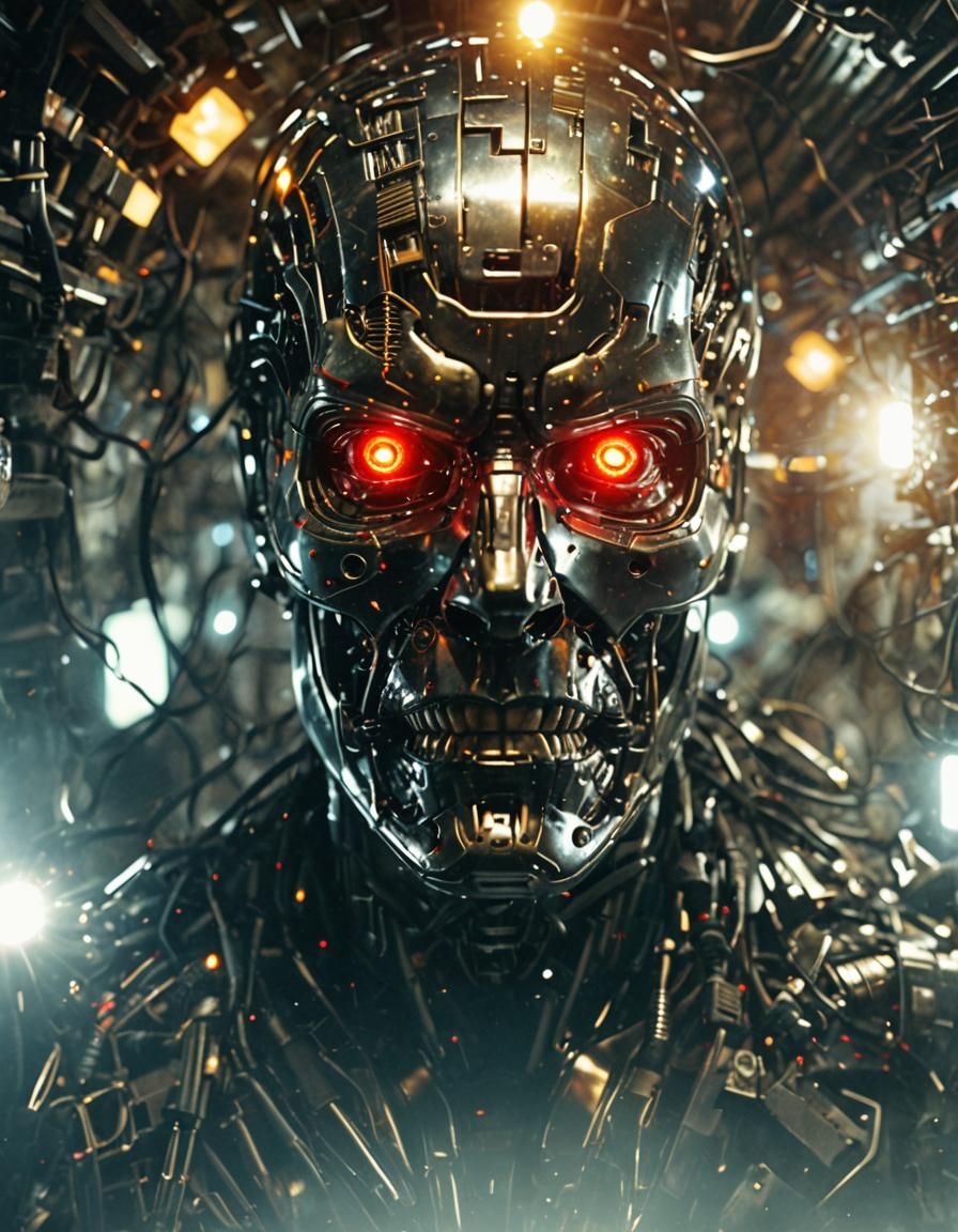 Terminator - AI Generated Artwork - NightCafe Creator