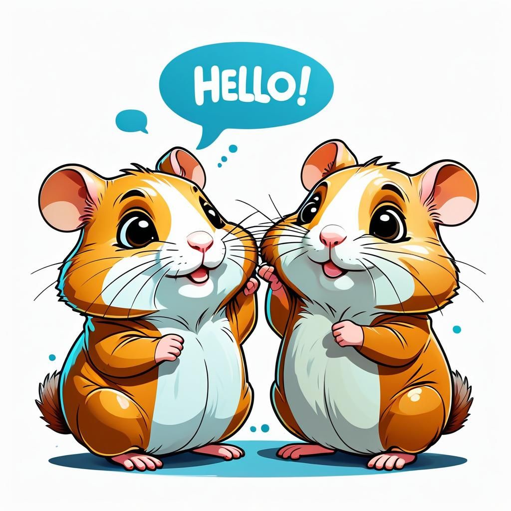 Hello ! - AI Generated Artwork - NightCafe Creator