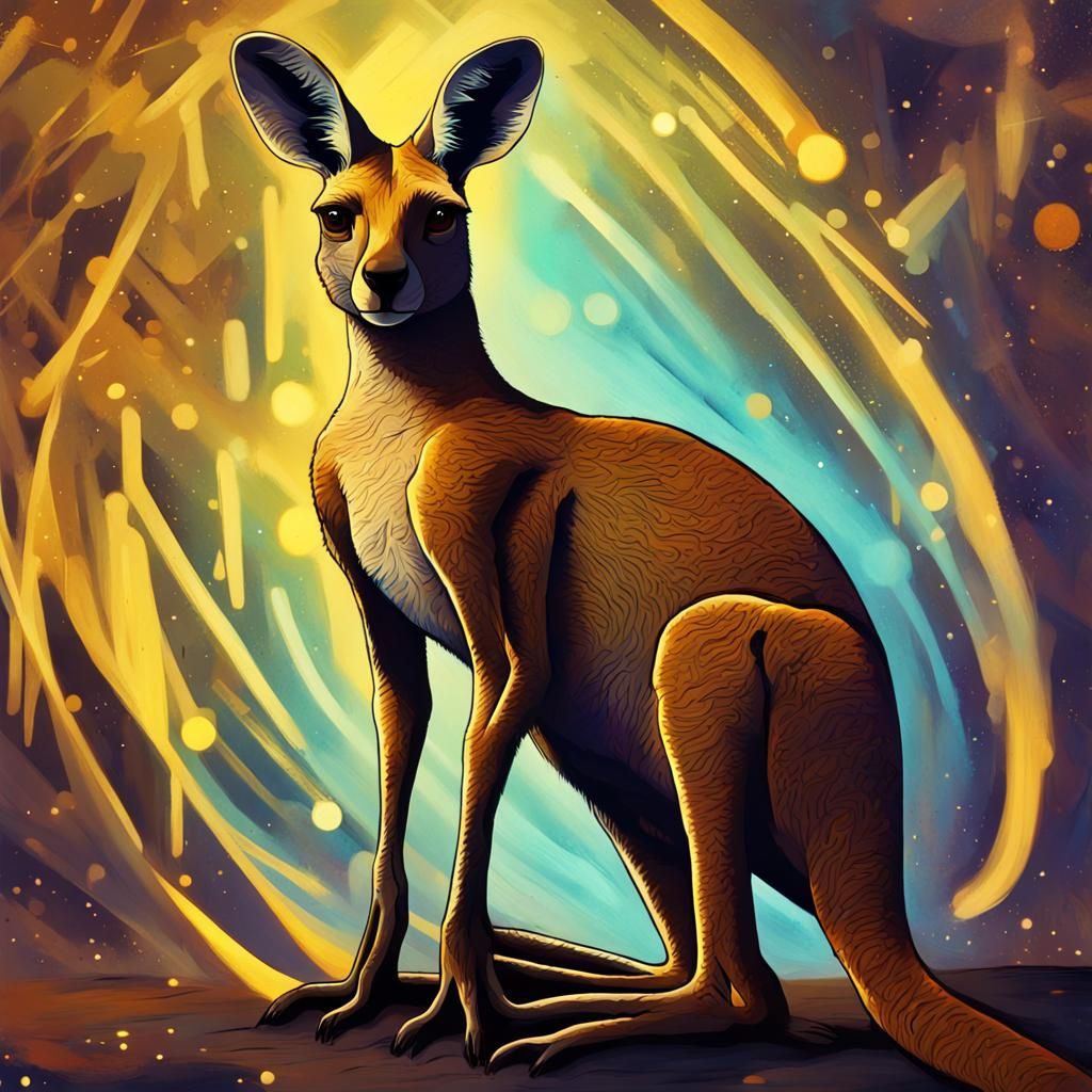 Kangaroo - AI Generated Artwork - NightCafe Creator