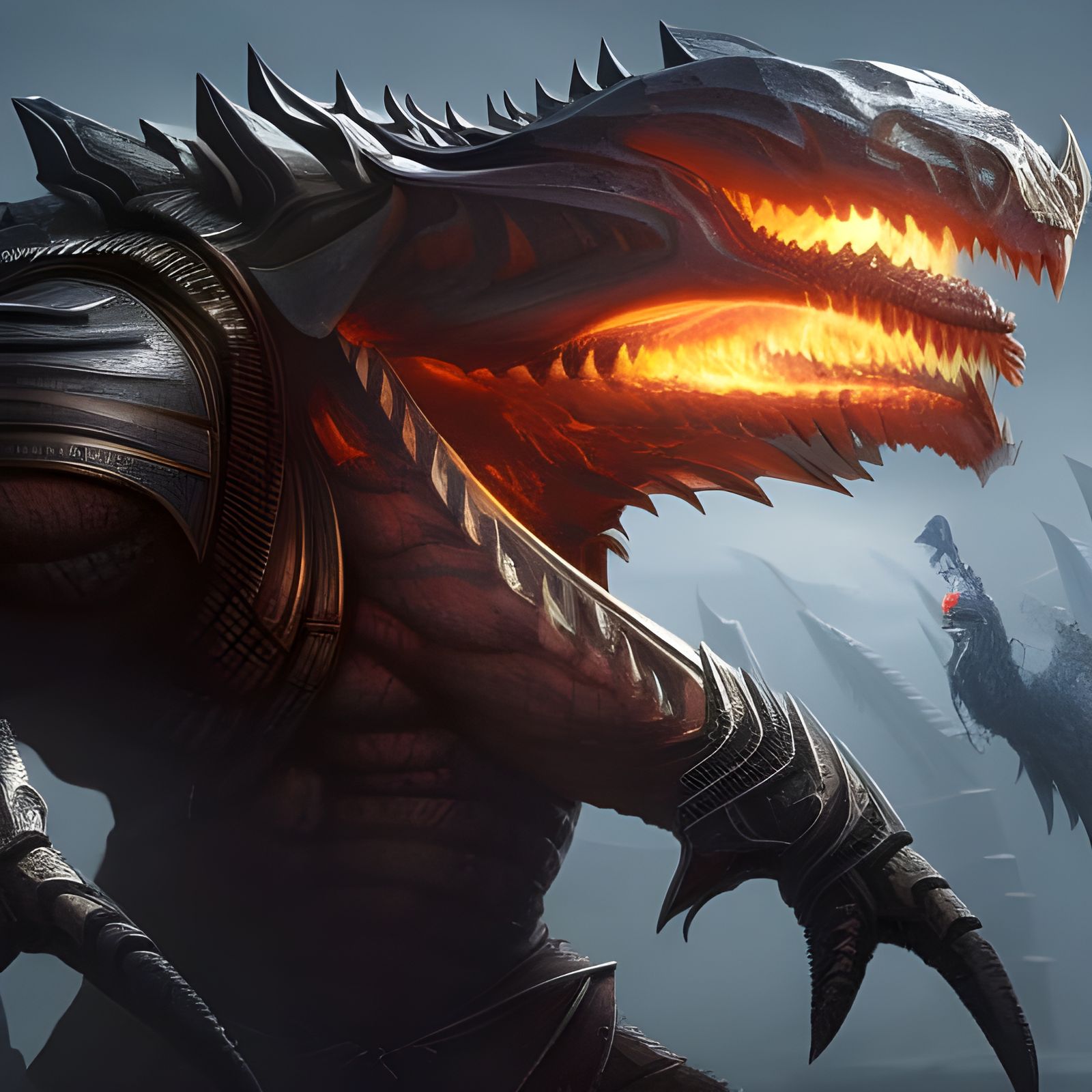 Demogorgon titan - AI Generated Artwork - NightCafe Creator