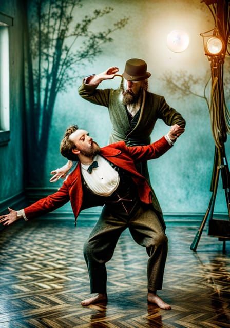 "when you have 2 left feet it's really hard to learn to dance" - AI ...