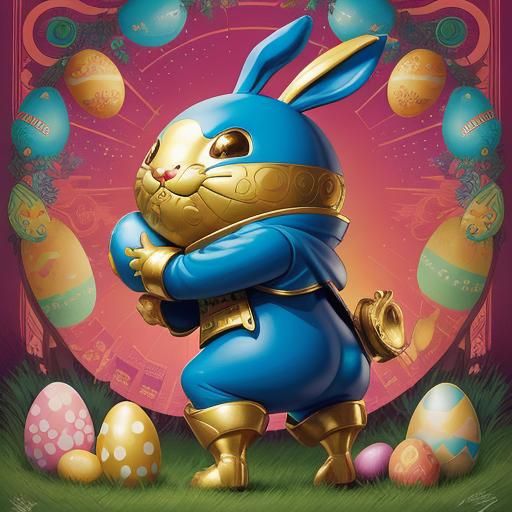 Mischievous Bunny - AI Generated Artwork - NightCafe Creator