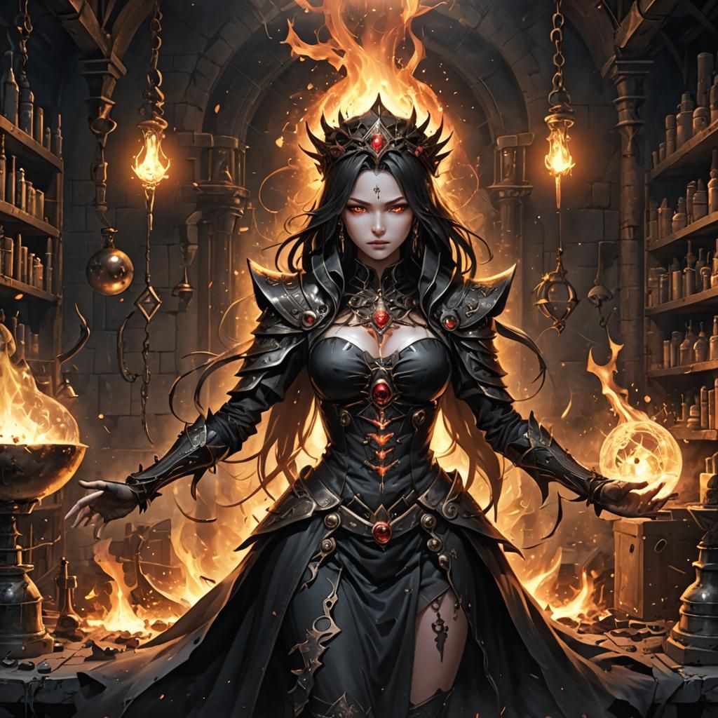 the spell - AI Generated Artwork - NightCafe Creator