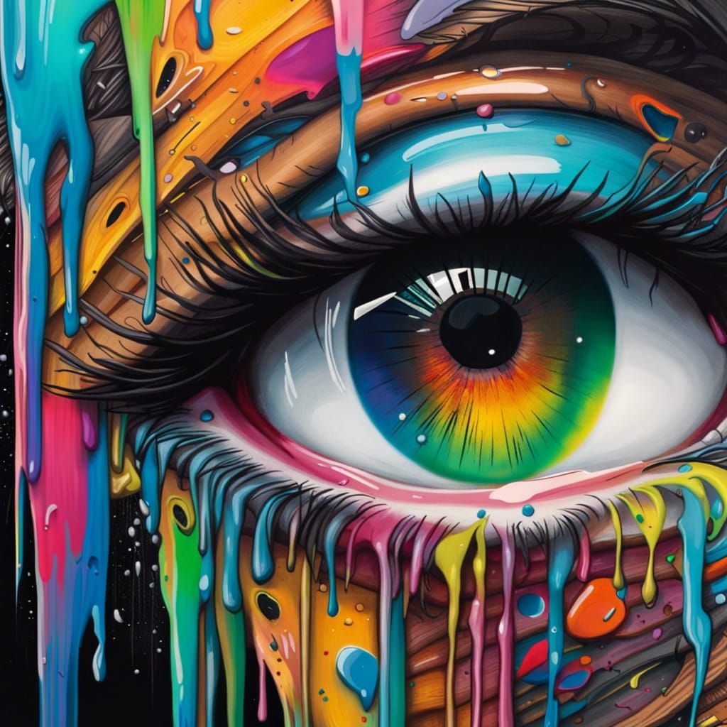 Abstract Eye - AI Generated Artwork - NightCafe Creator