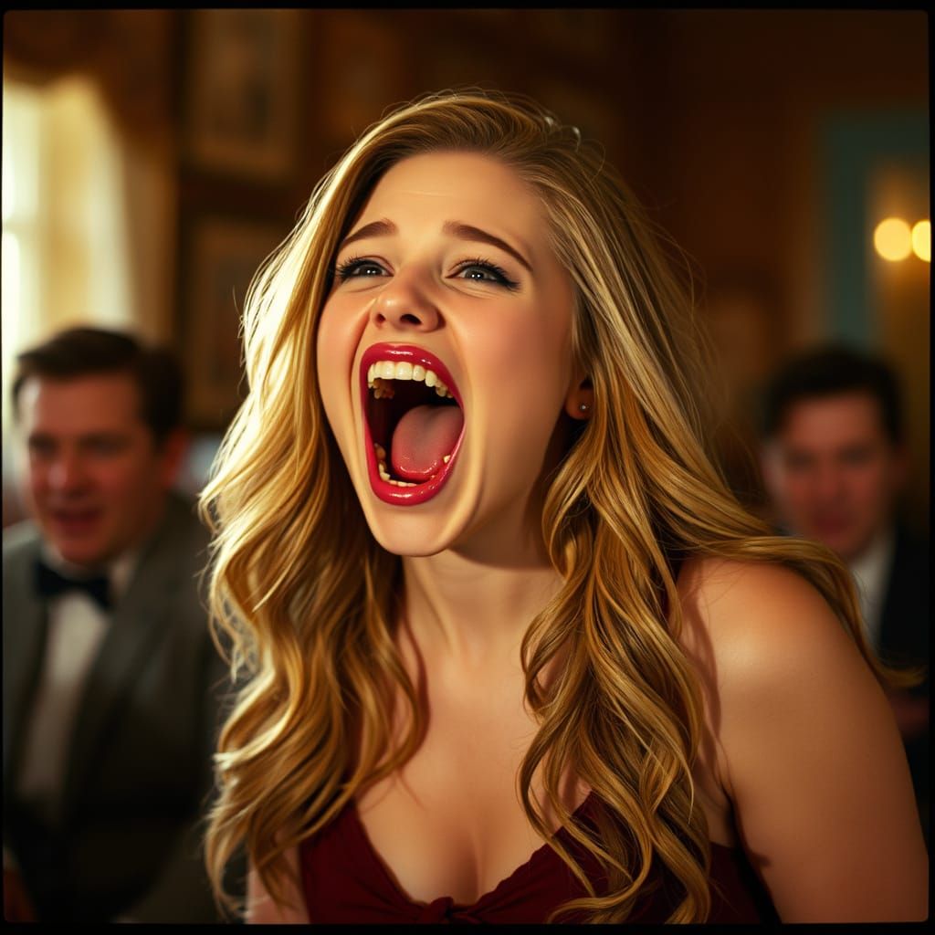 Cinematic Portrayal of Sabrina Carpenter in a Fier... - AI Art