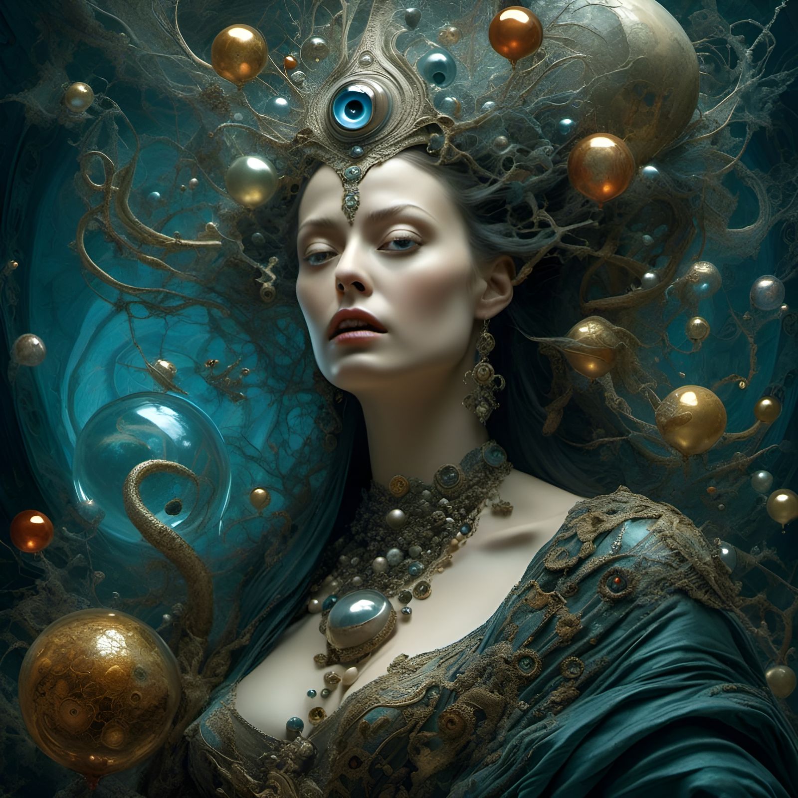 Her Selfie Goes Viral - AI Generated Artwork - NightCafe Creator