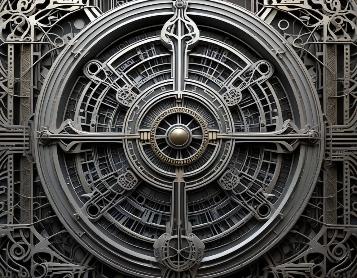 Retrofuturistic Metropolis in Teslapunk Style with... - AI Art